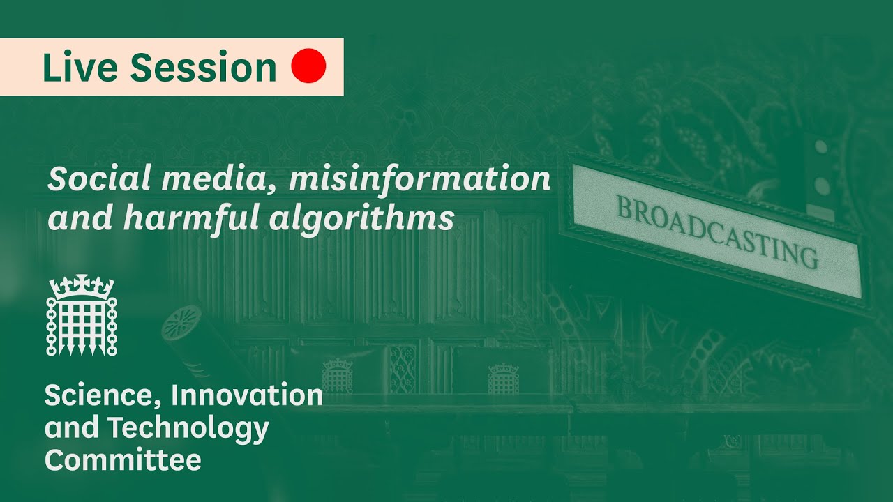 Social media, misinformation and harmful algorithms - Science ...