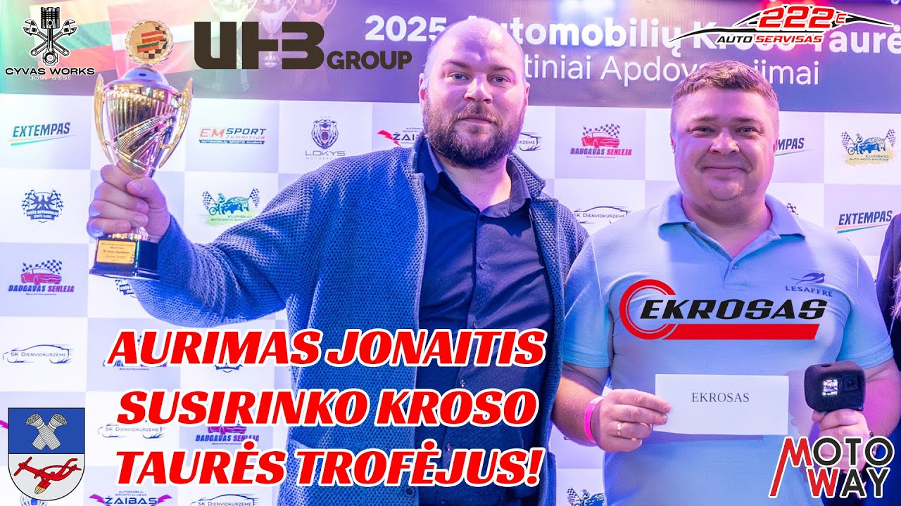 EKROSAS 2025 #17 | KROSO TAURĖS APDOVANOJIMUOSE - EKROSO LENKTYNININKAS ...