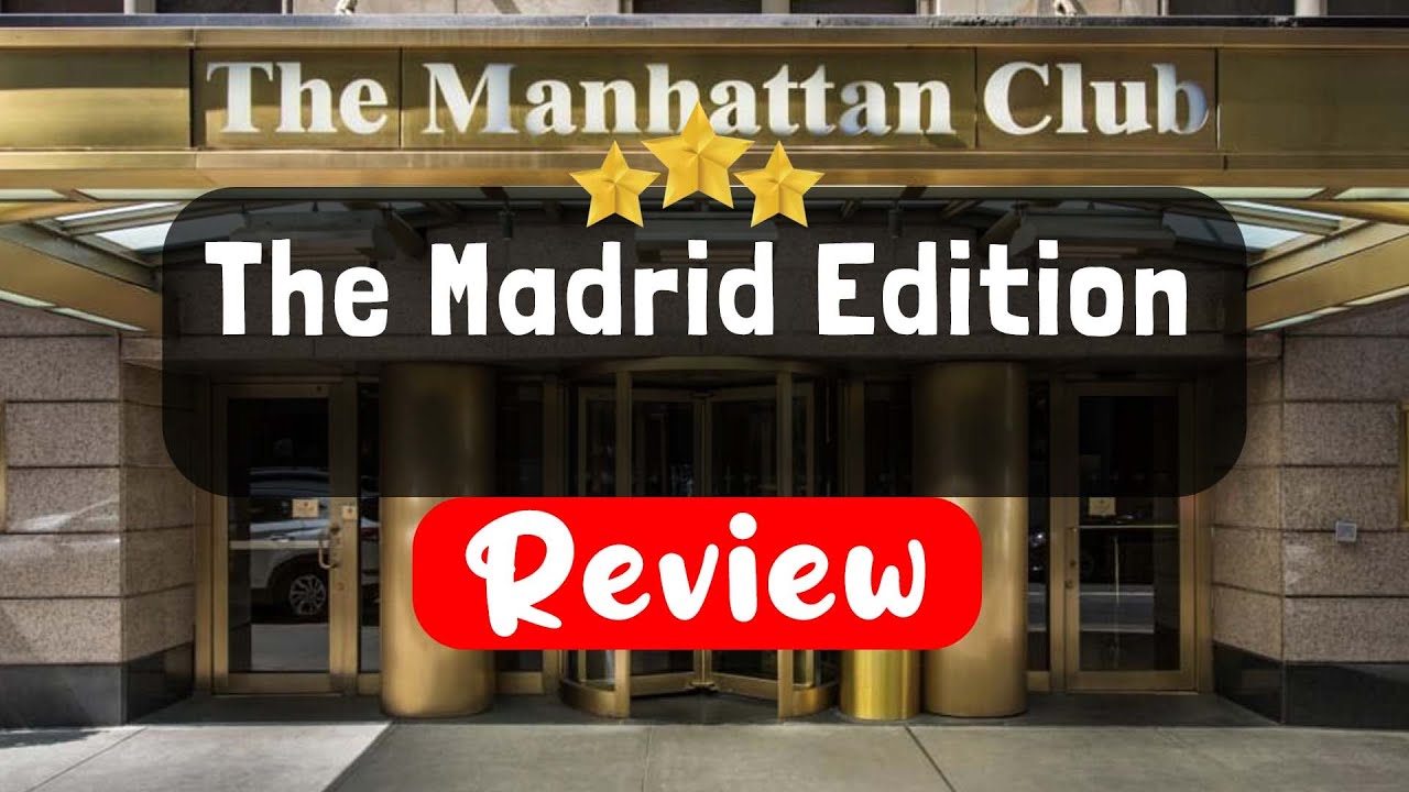 The Madrid Edition Review - Is This Hotel Worth It? - YouTube