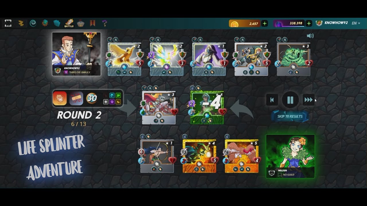 Splinterlands - A "Life Splinter" Adventure - YouTube