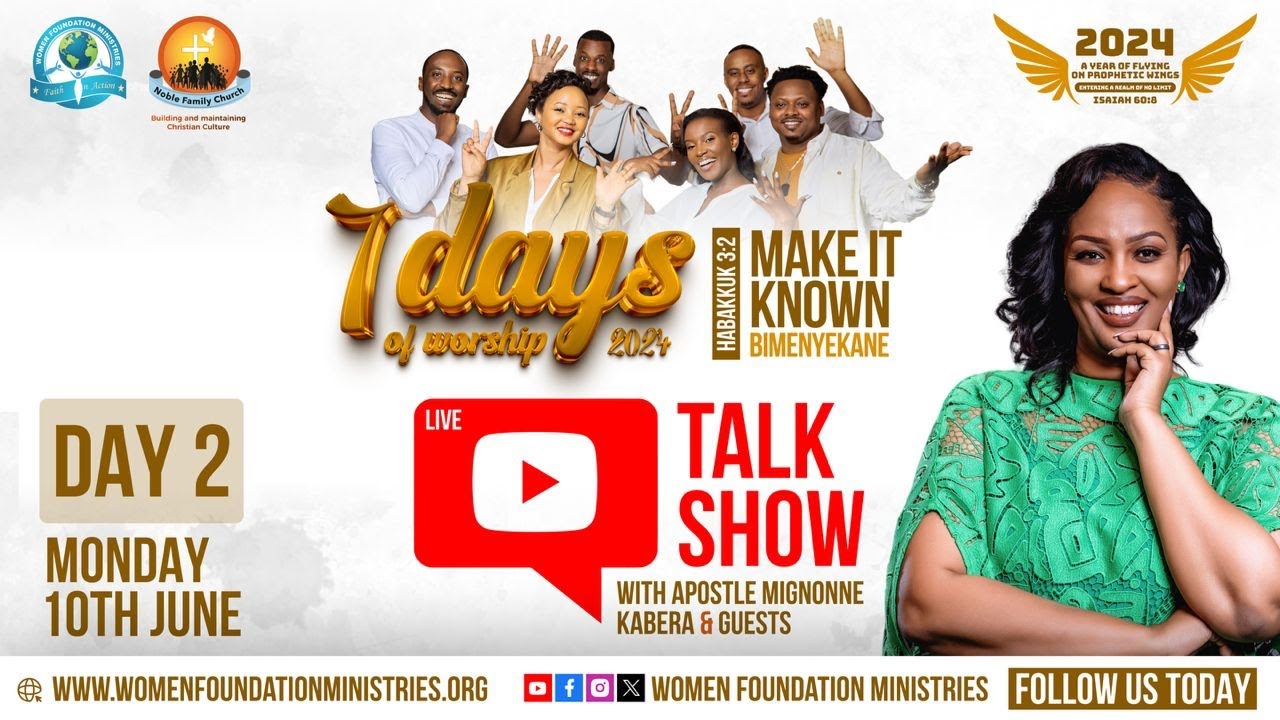 7 Days of Worship 2024 (Day 2) '' Make it Known.Habakkuk 3:2" - YouTube