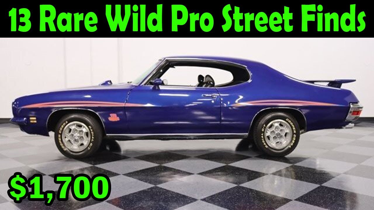 13 Wild PRO STREET Vehicles for Sale! Dominating Beauties!! - YouTube