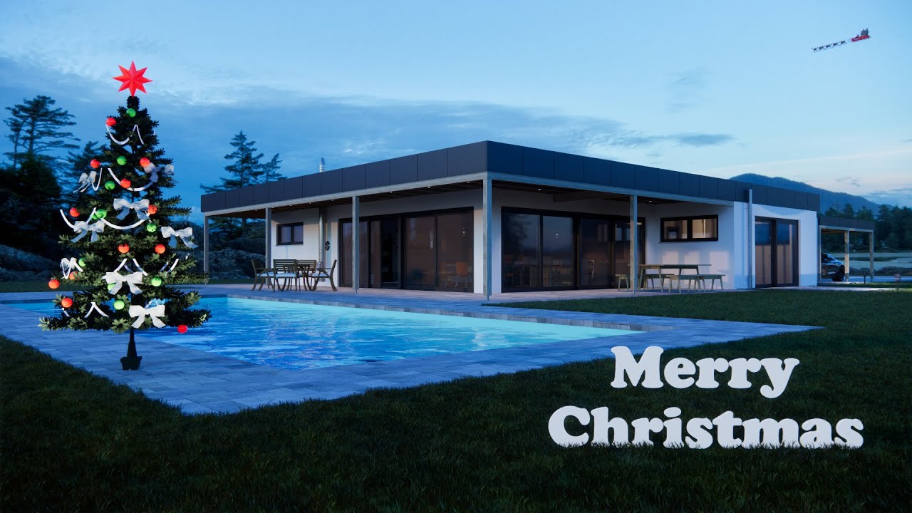 Merry Christmas! (Render-Video made with Enscape) - YouTube