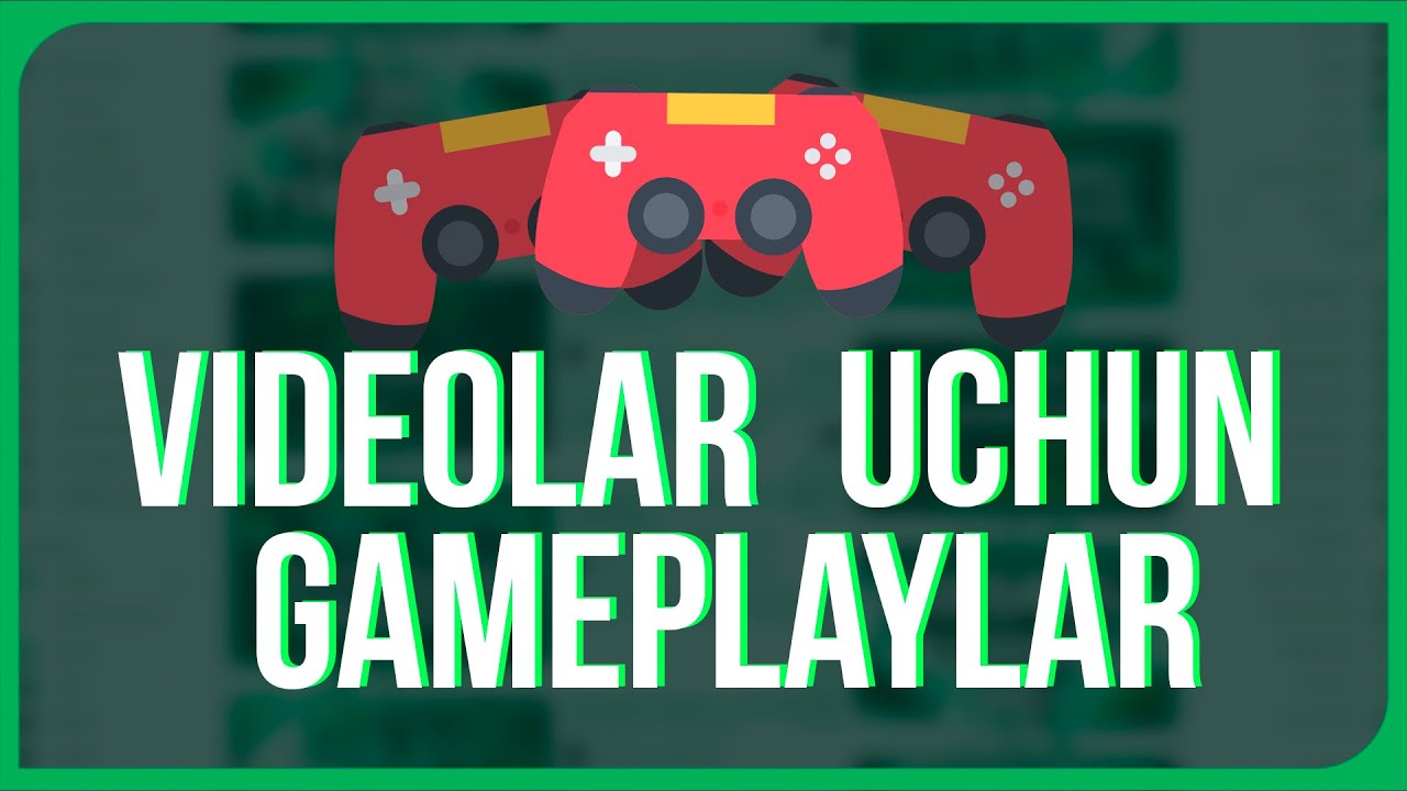 ORQA FONGA O'YIN VIDEOLARNI QAYERDAN OLISH MUMKIN ?🎮 - YouTube