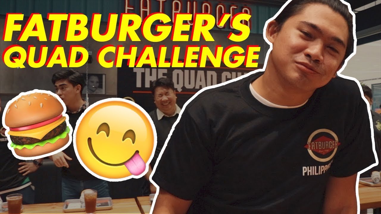 NADAYA AKO! (FATBURGER'S QUAD CHALLENGE) + GIVEAWAY | WE DUET - YouTube