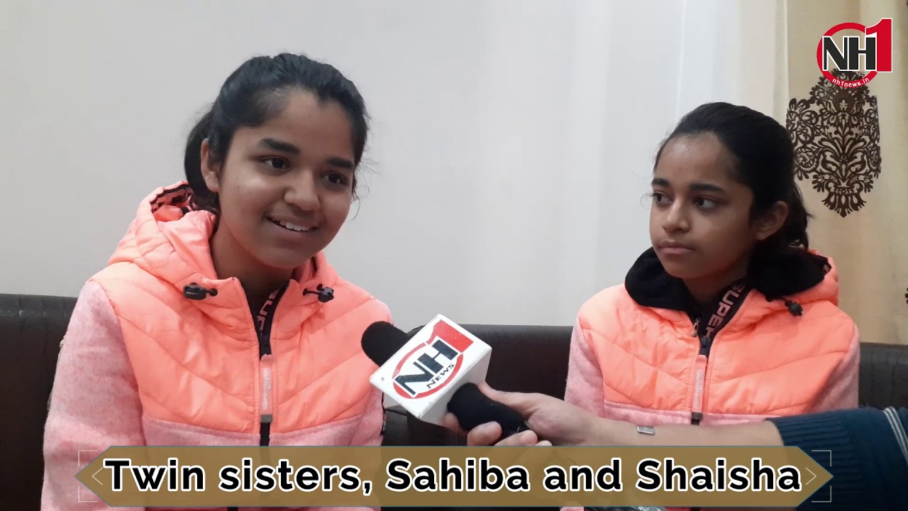Twin sisters, Sahiba and Shaisha dedicated the song to the nation ...