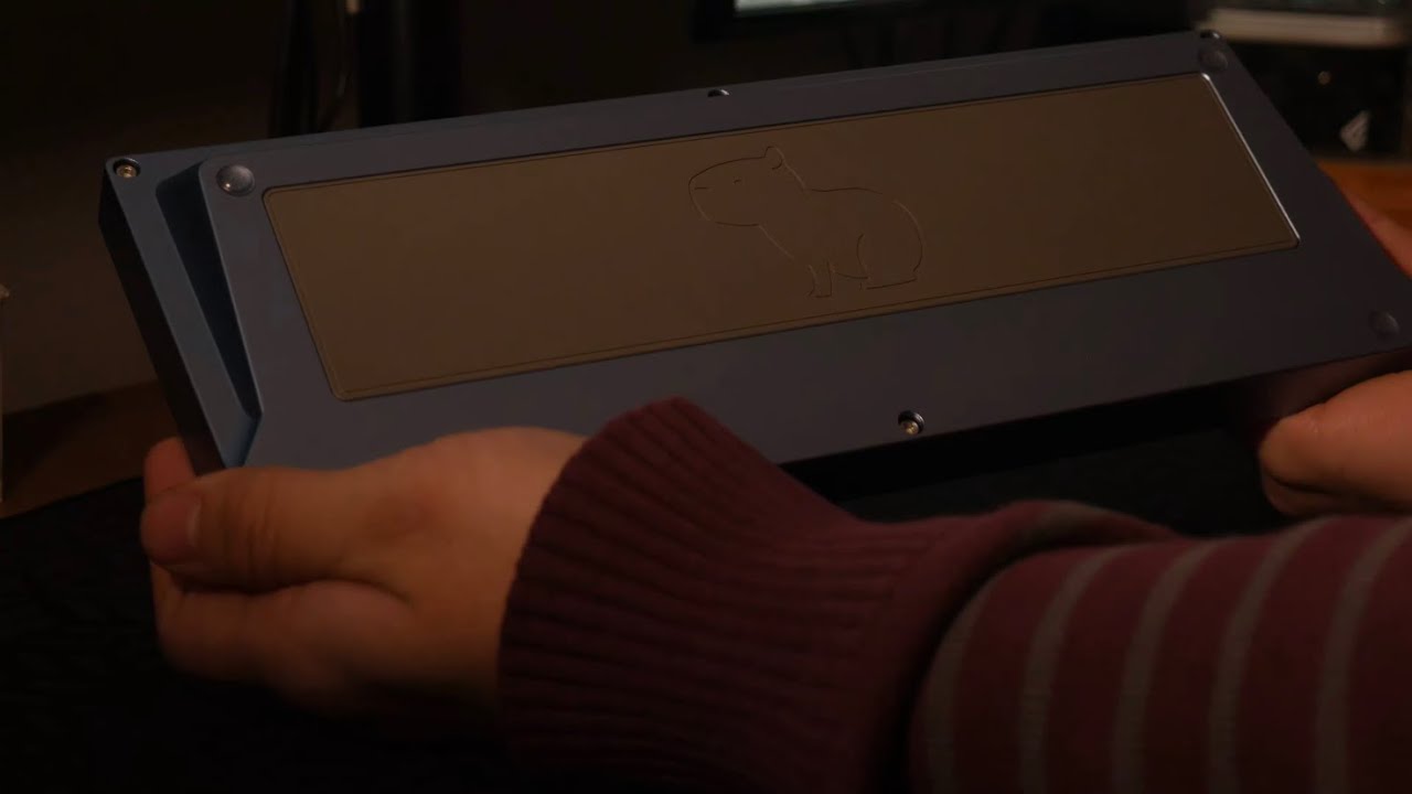 Capy60 soundest 2 | Mx browns on aluminum plate [GB FEB 6] - YouTube