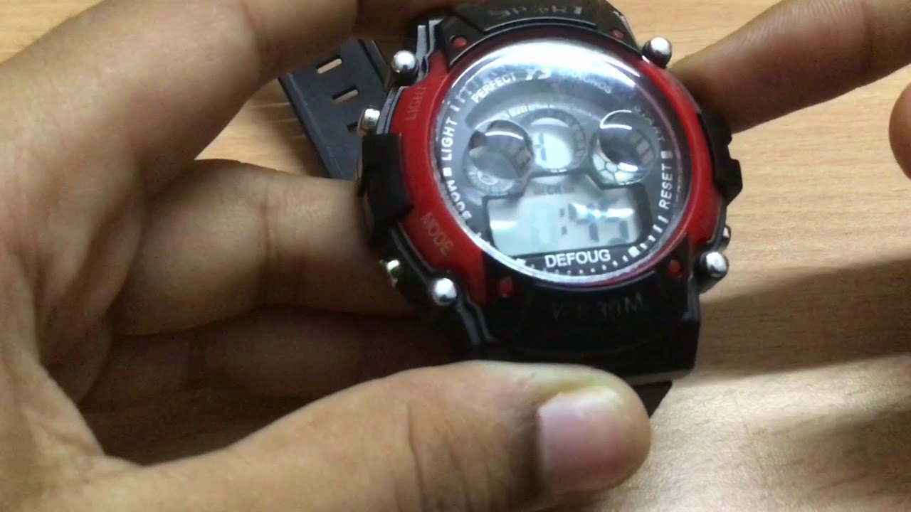 WR 30M Sports Watch - YouTube