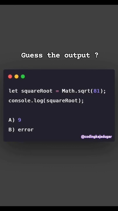 JavaScript Interview Questions: How to Answer Them #shorts #javascriptinterview #javascript ...