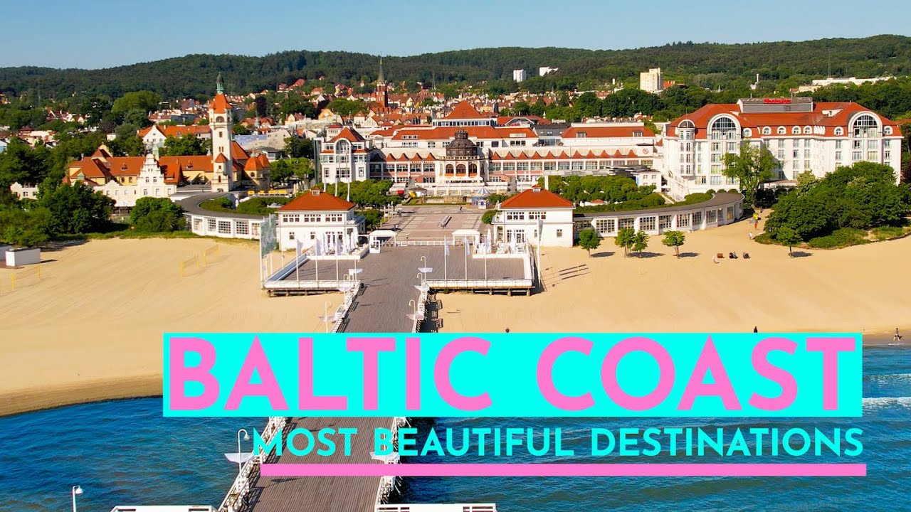 Baltic Sea TOP 20 places🏖 Drone view of Baltic towns in Poland and ...