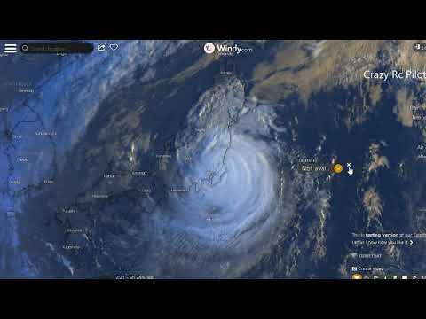 2019 - sep - 09 Japan weather due to the typhoon hurricane situation