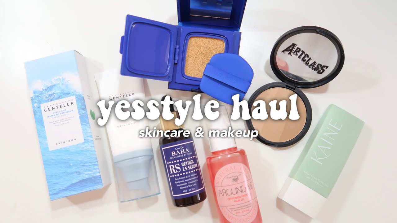 Yesstyle haul - Korean skincare & makeup 🦋 - YouTube