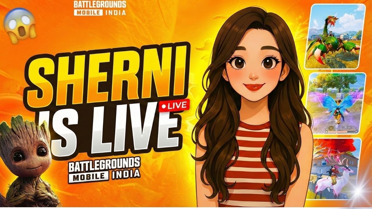 TEAMCODE | ROYALPASS GIVEAWAY | BGMI LIVE💞 WITH SHERNI | IQOO NEO 10💖 # ...