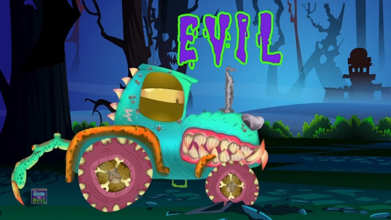 Tractor Good vs Evil | Good Vehicles VS Evil Vehicles | Car & Trucks ...