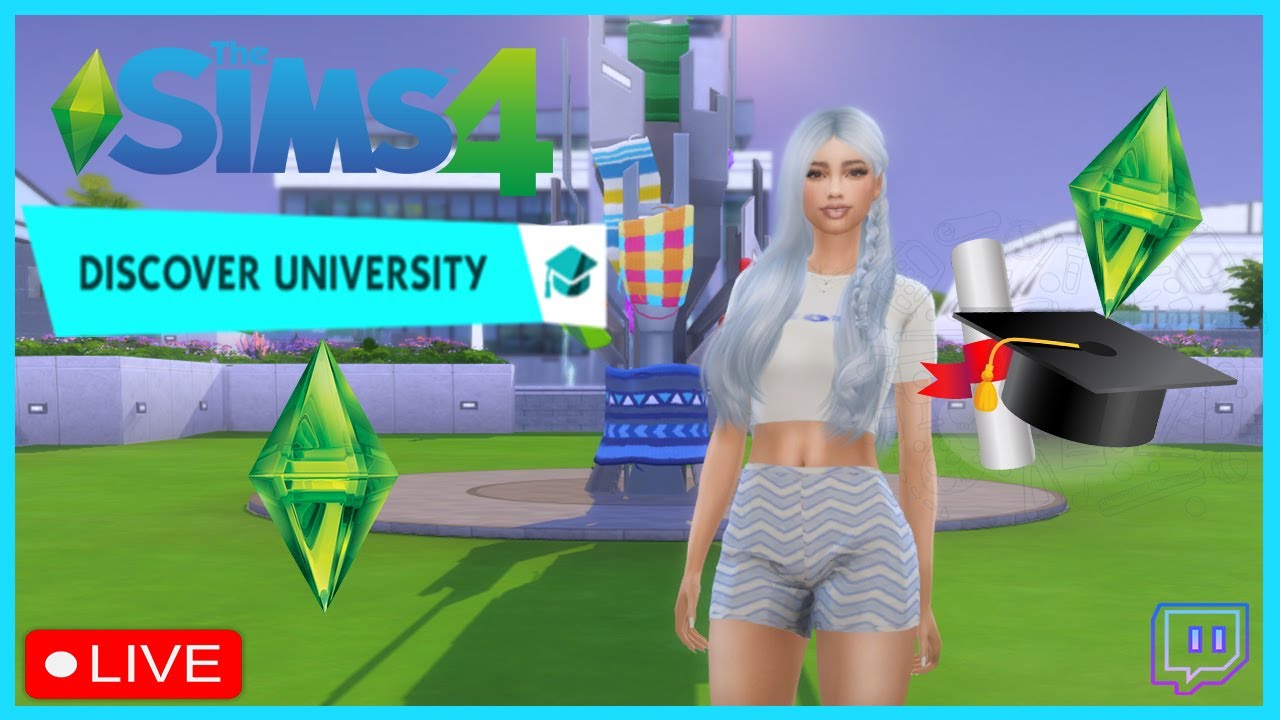 Lets Play! Sims 4- Lets Go To College!! - YouTube