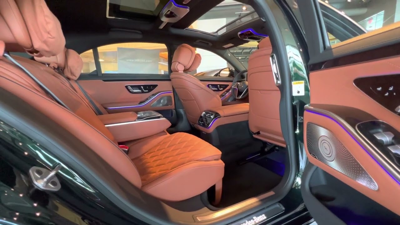 Mercedes S Class Executive Line Chauffeur Package Rear Operation with ...