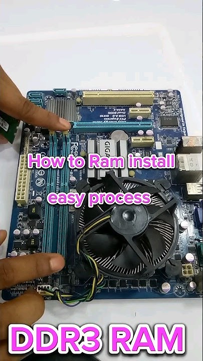 How to DDR3 RAM install easy process#shorts#shortsvideo#youtubeshorts - YouTube