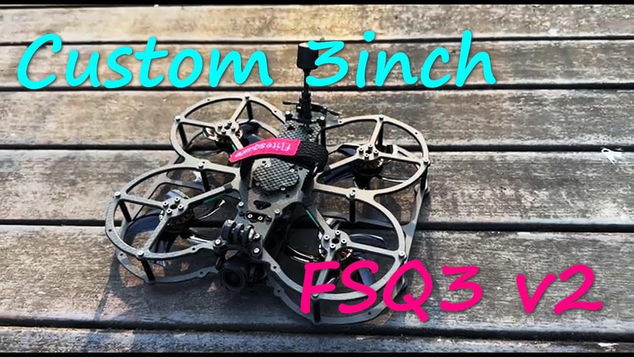 FSQ3 Freestyle practice / DJI O3 recording / No Stab one take / 광나루드론공원 ...