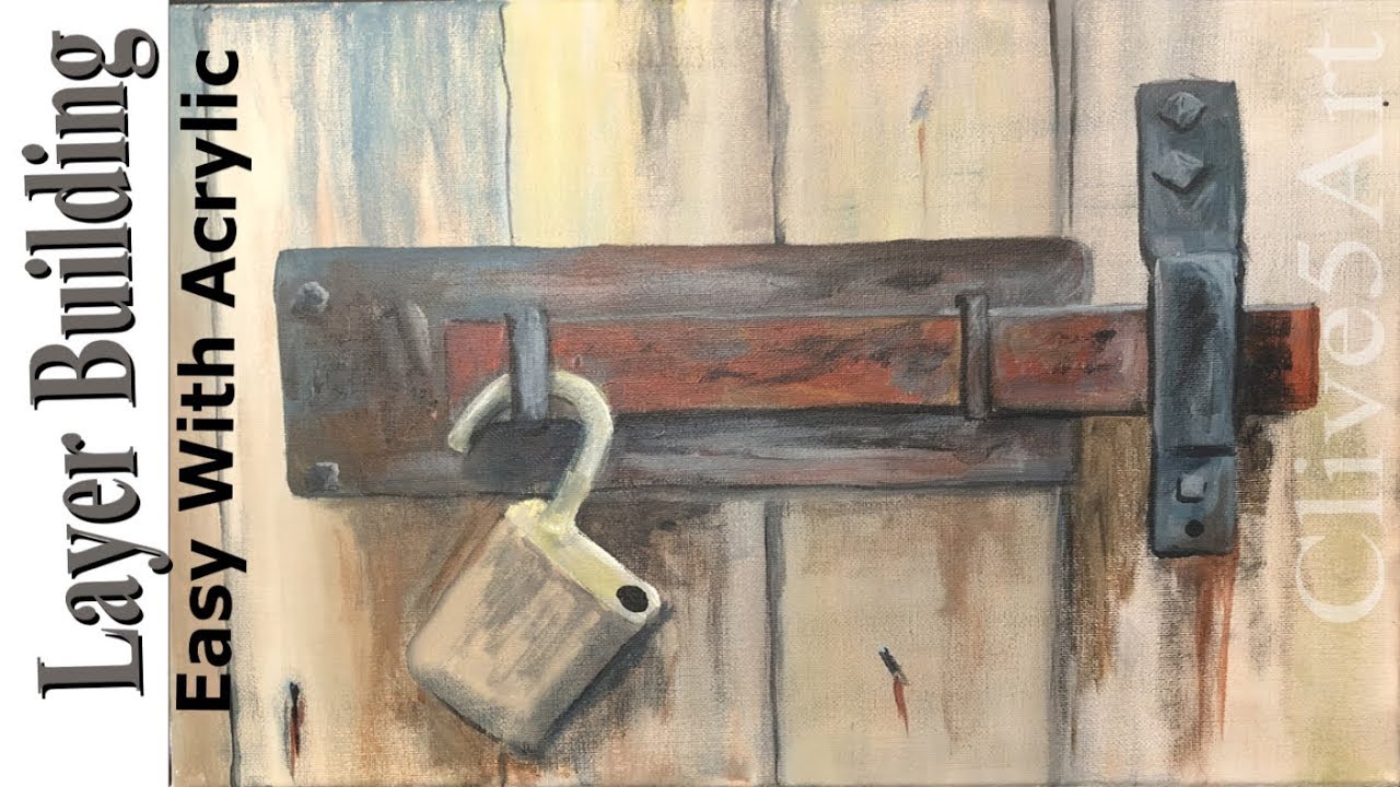 Layer Building technique for acrylic made easy - YouTube