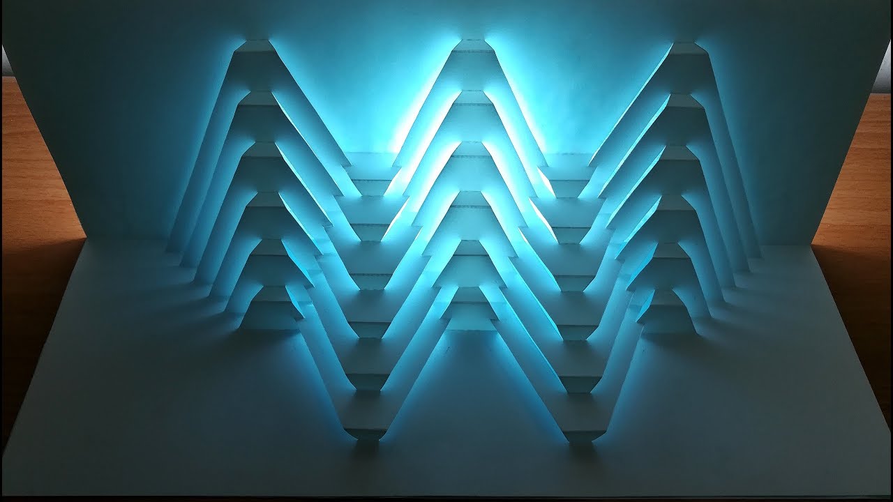 3d Alps card｜Alps Pop up card｜paper art｜origami｜Paper cutting｜kirigami ...