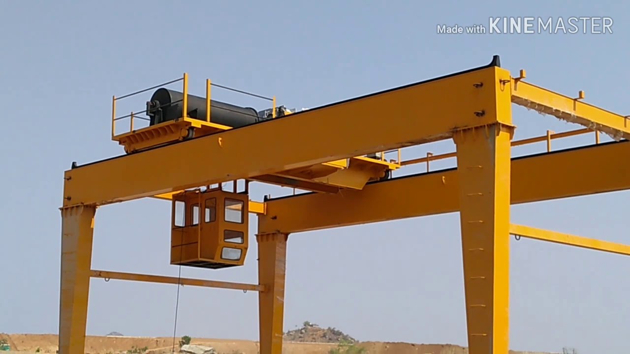 30 Ton Gantry Crane Installation YouTube