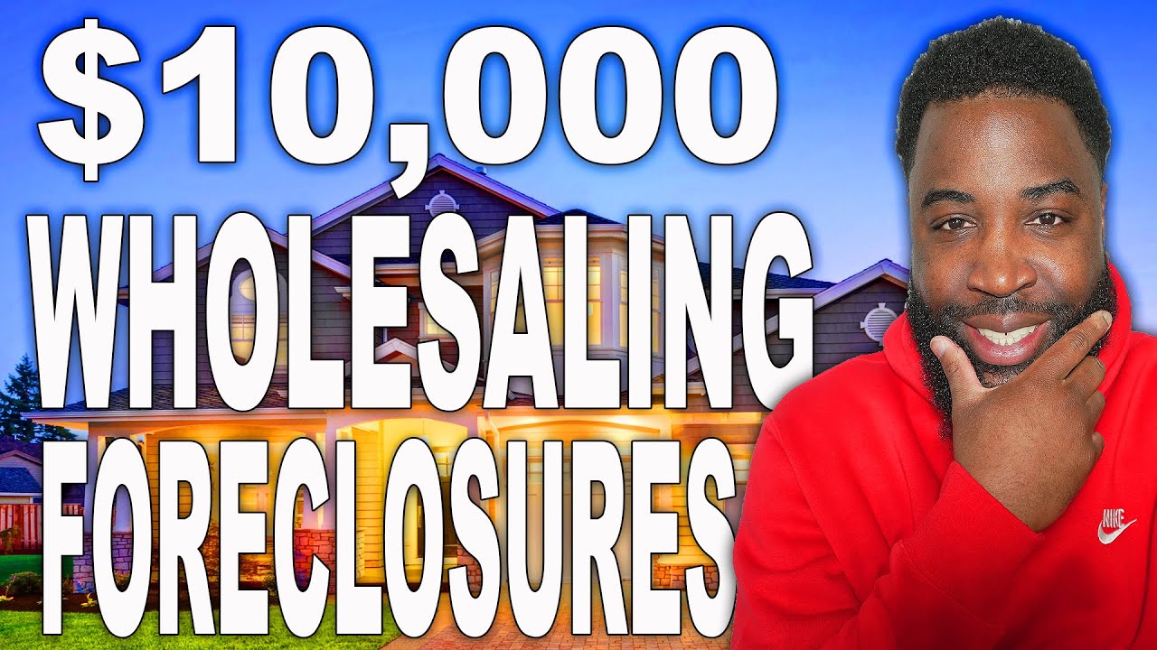 Wholesaling Real Estate: How To Find and Wholesale Pre foreclosure Properties - YouTube