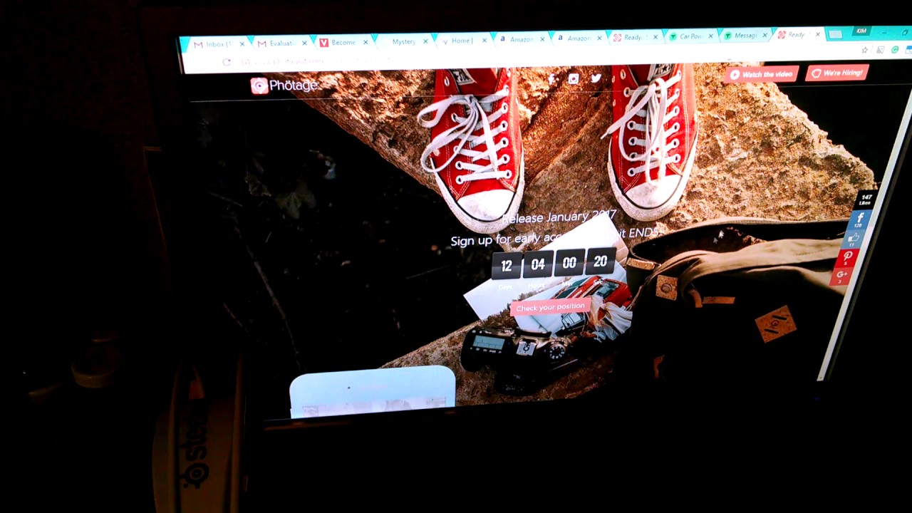 Photage app review - YouTube