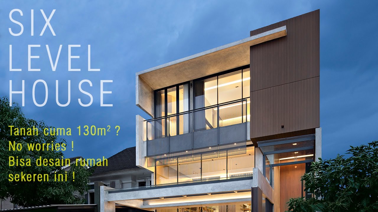 THE SIX LEVEL HOUSE | design by EFFISIMA ARCHITECTS | architecture and ...