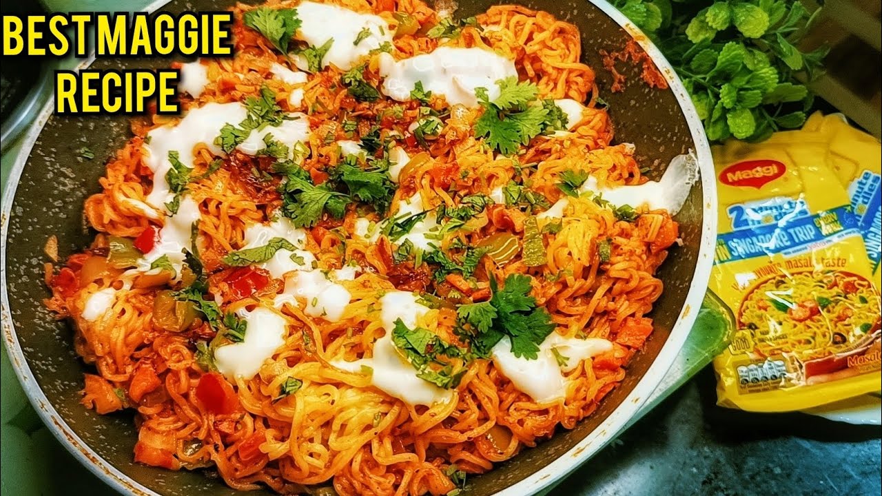 BEST Maggi Recipe Ever | How To Make Maggi - YouTube