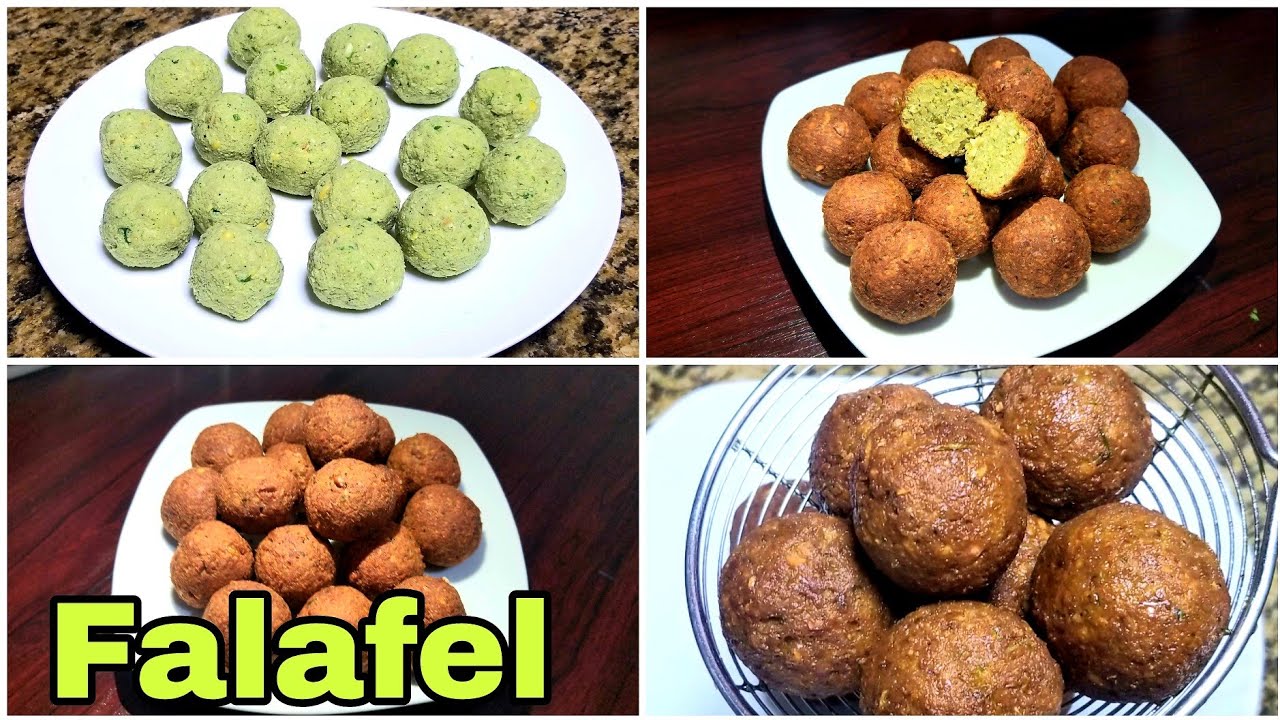 Falafel recipe | Chickpeas snacks | How to make falafel - YouTube