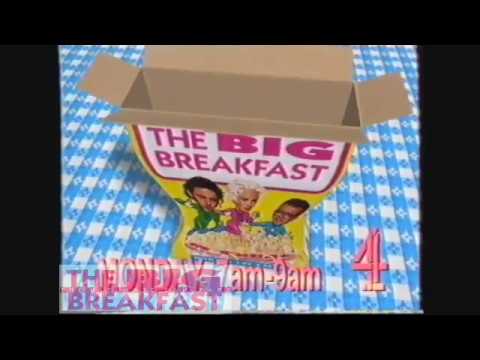 The Big Breakfast launch advert 2 - YouTube