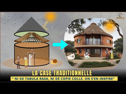 l'Architecture de la case traditionnelle en Guinée.