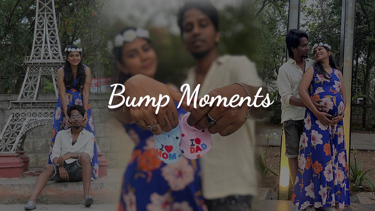 | Bump moments | Best Maternity Shoot | Maternity Video| Pradeepa ...