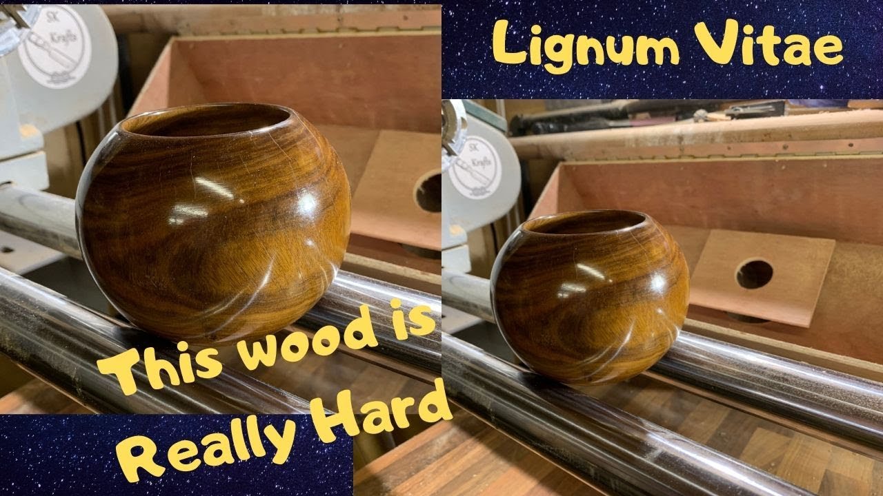 Lignum Vitae Green Bowls Pot - YouTube