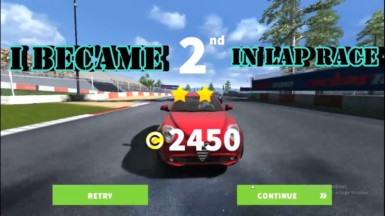 I BECAME 2ND IN LAP RACE|AC GAMING - YouTube