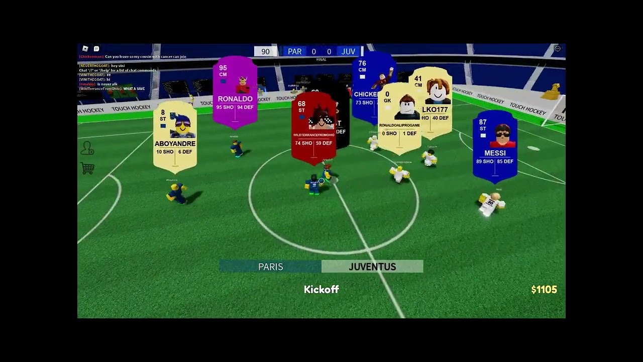 ROBLOX Touch Soccer League - YouTube