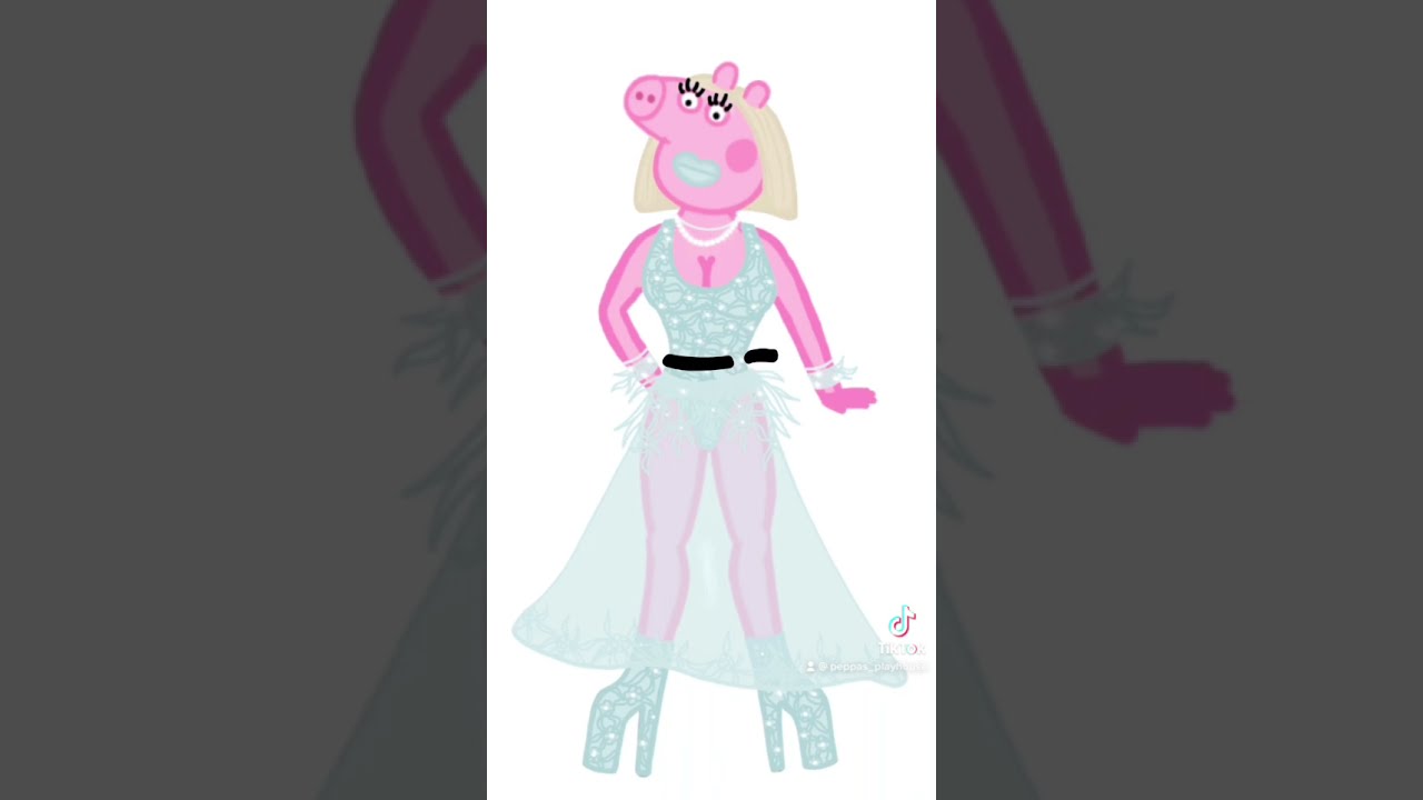 Peppa Pig corset TikTok challenge - YouTube
