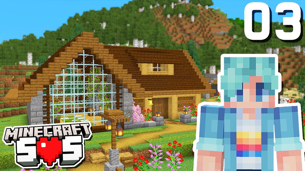 Now the Challenge Begins! - Minecraft SOS - Ep.3 - YouTube