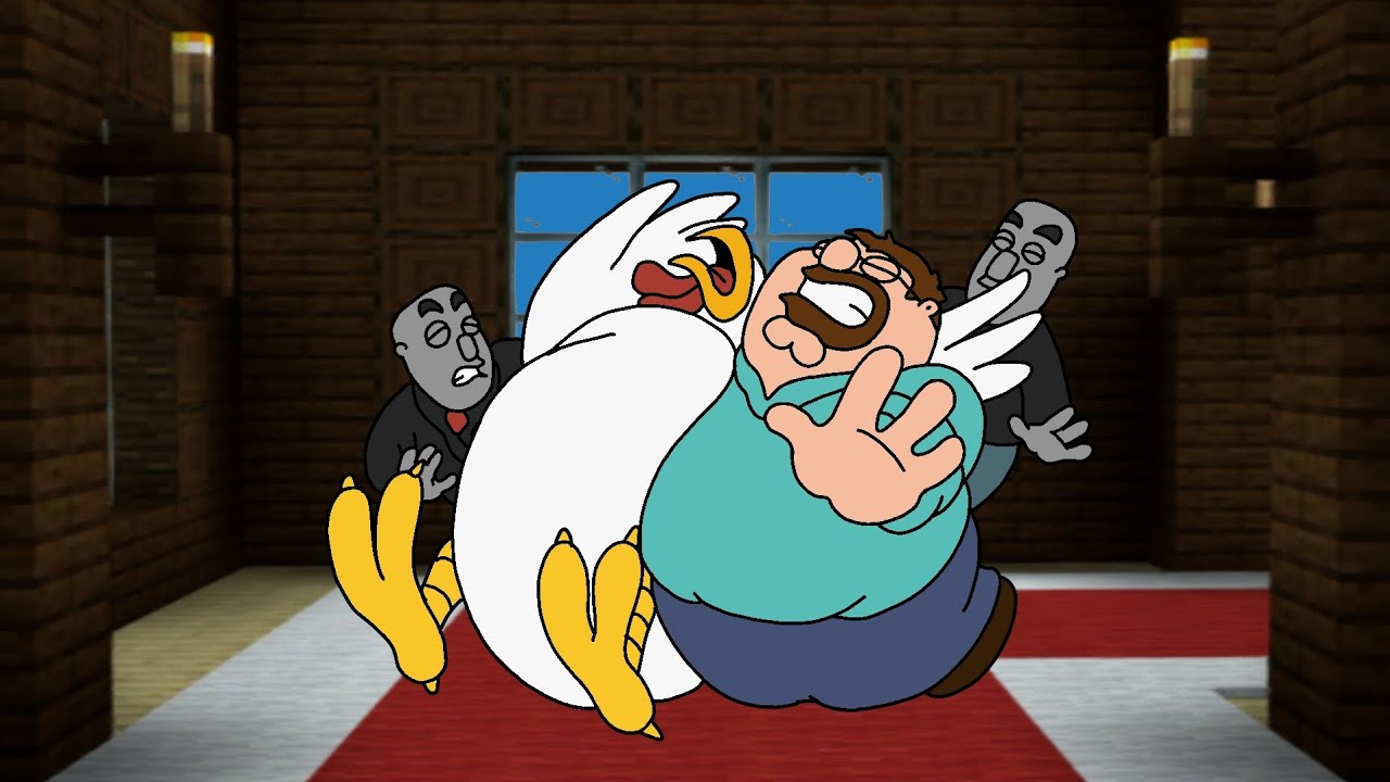 Minecraft Steve vs Chicken Family Guy Animation - YouTube