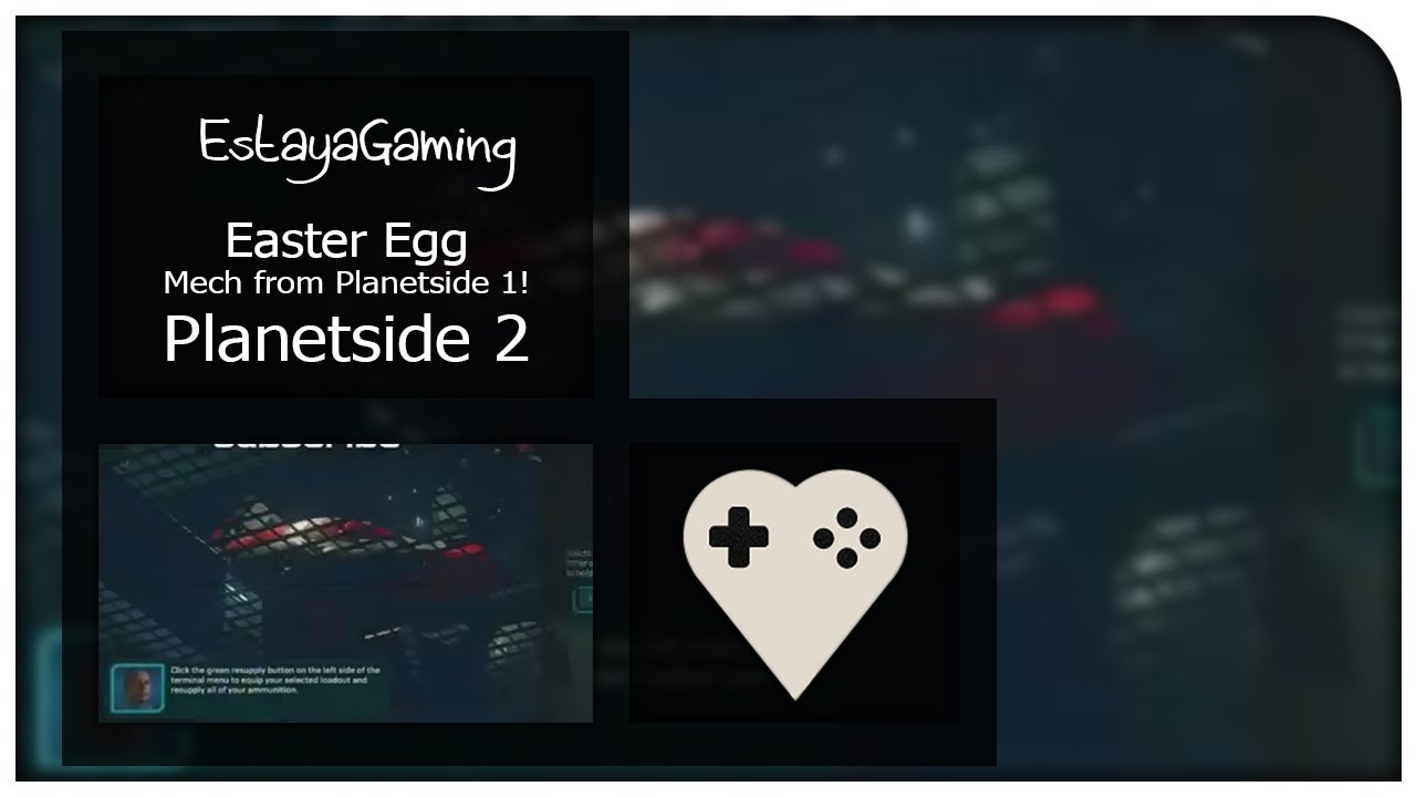 PLANETSIDE 2 - Easter Egg! TR Mech from Planetside 1! - YouTube
