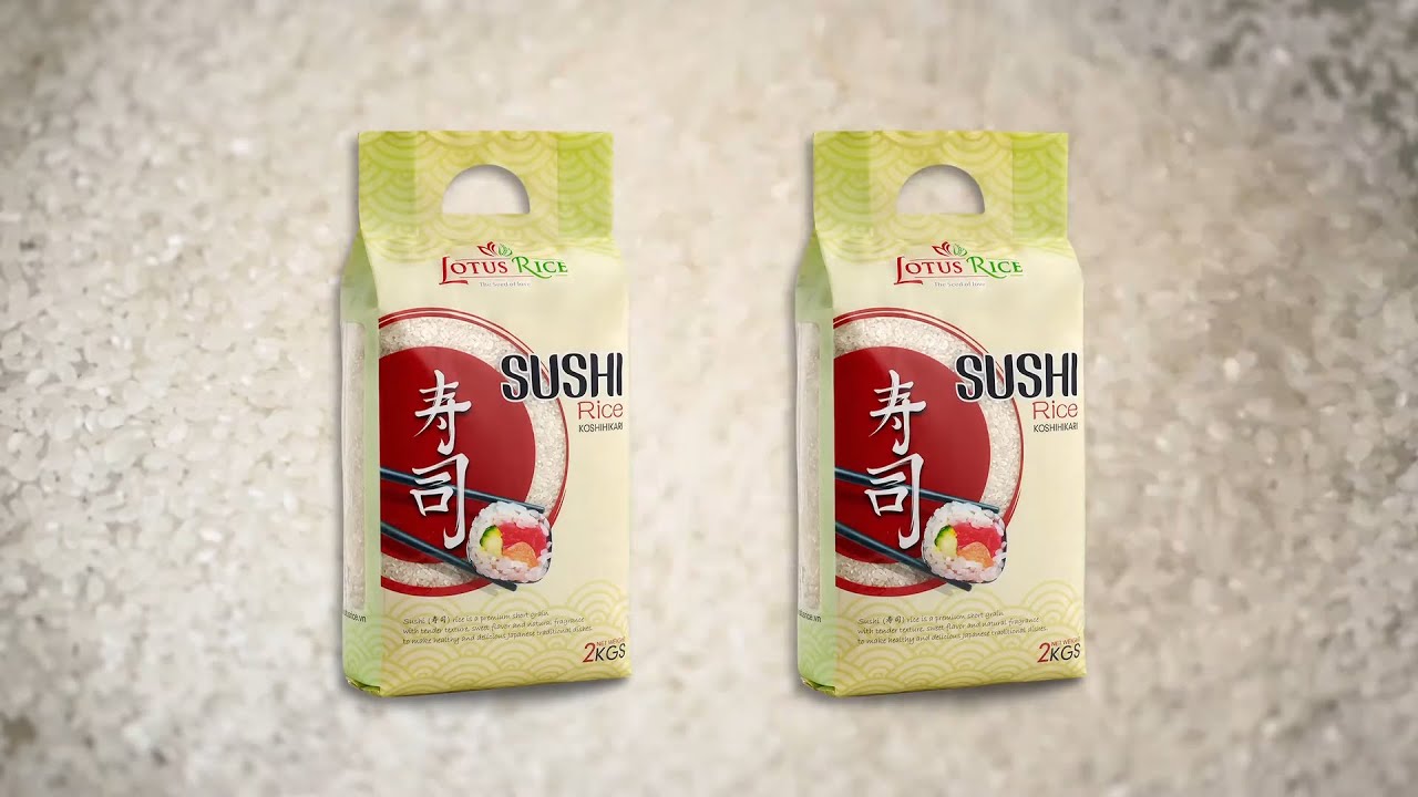 Gạo Lotus Rice Sushi - YouTube