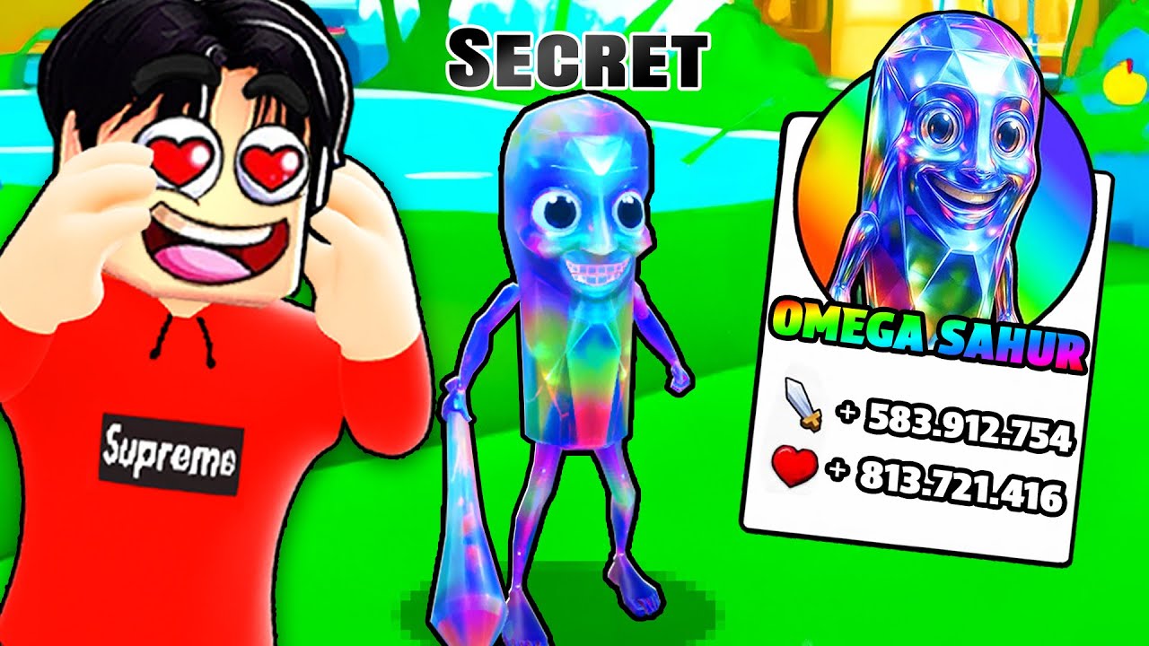 DAS NEUE SECRET OMEGA SAHUR in Brainrot Evolution... - YouTube