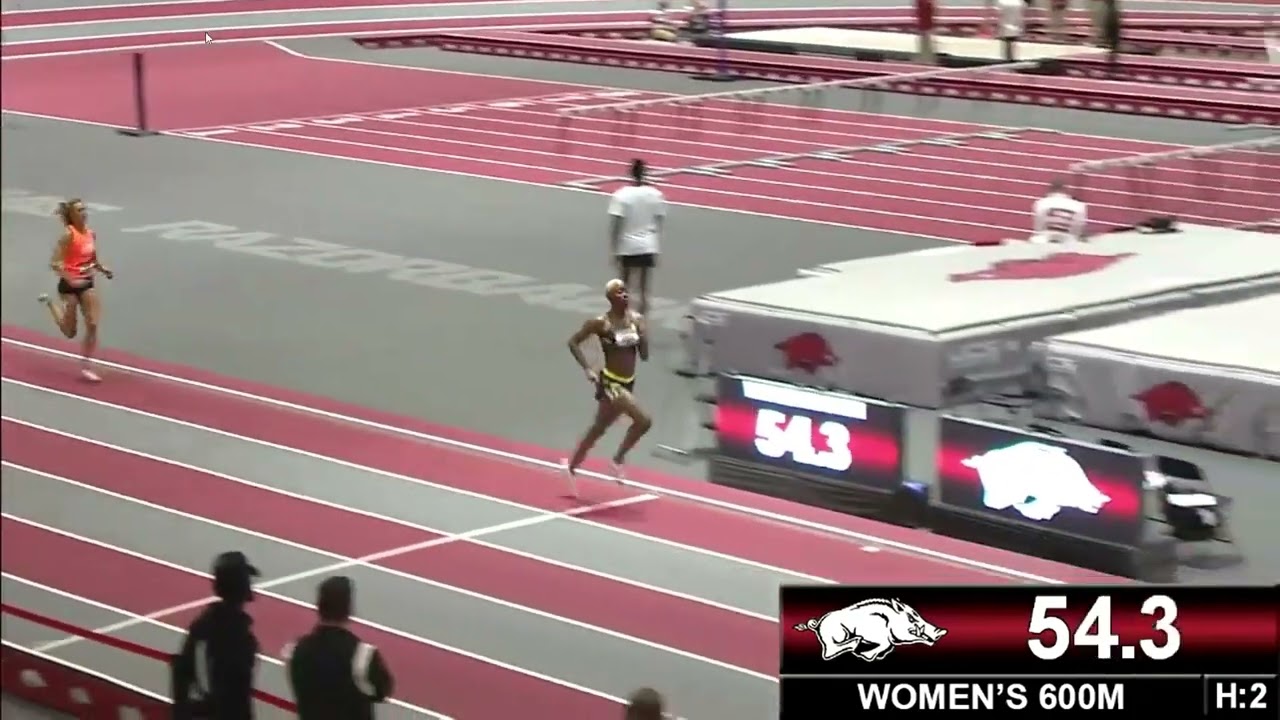 600 Meter Run - Arkansas Invitational 2022 - Shamier Little - YouTube