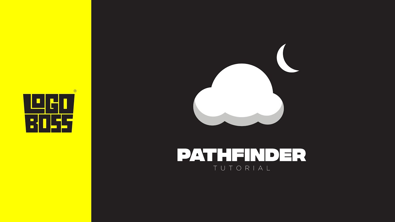 How to use the Pathfinder Tool (Adobe Illustrator Tutorial by Logo Boss ...