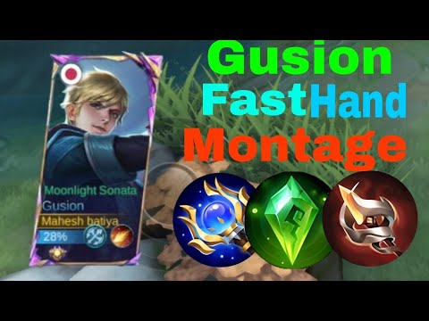 Gusion Fast Hand Montage #3|| Mobile Legends || - YouTube