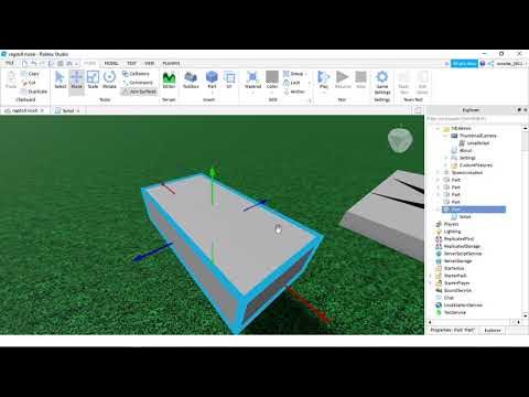 How to change a reflection and the transparency of a block in roblox ...