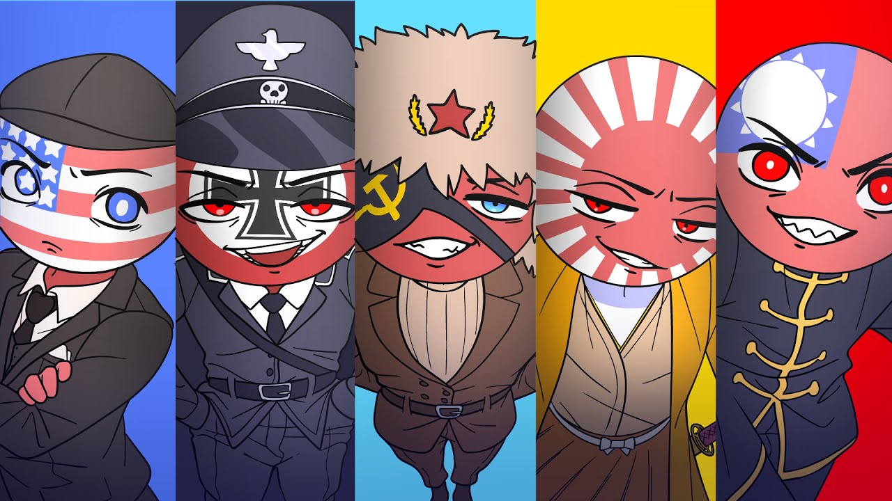 COUNTRYHUMANS TOP 1000 VIDEO 🚩 (COMPILATION) - YouTube