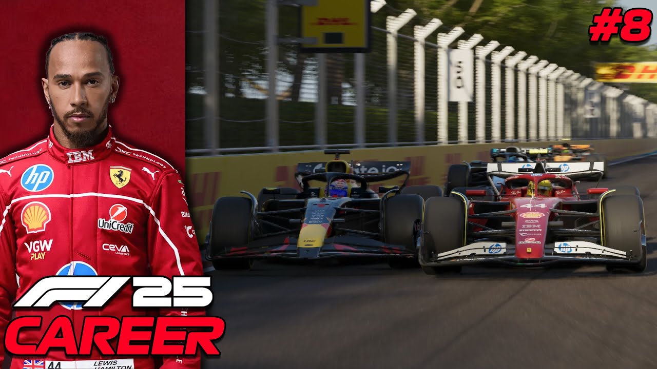 GAMBLING WITH STRATEGY AGAINST THE GRID! | F1 25 Lewis Hamilton Career ...