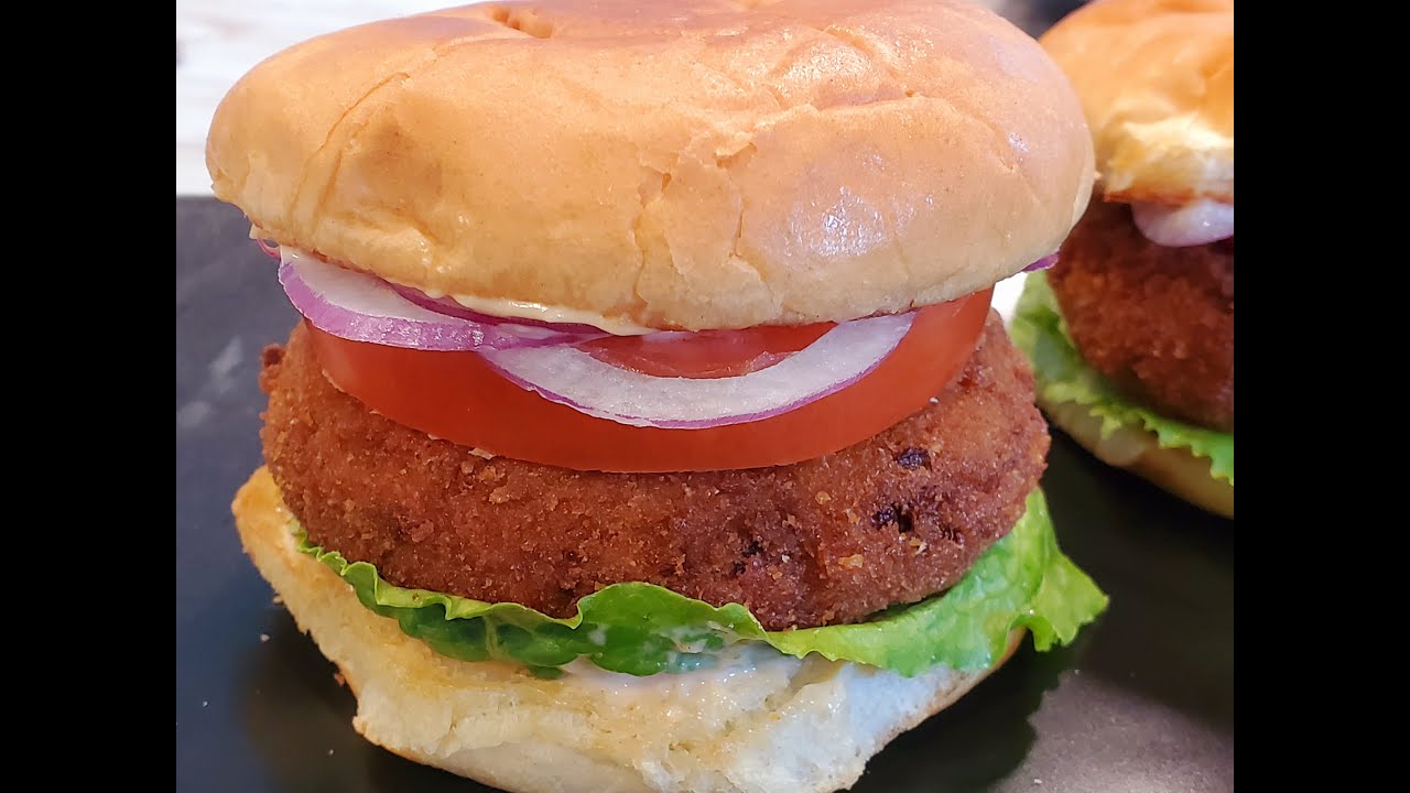 Potato Patty Burger | Aloo Tikki Burger | Potato Patty | Aloo Tikki ...
