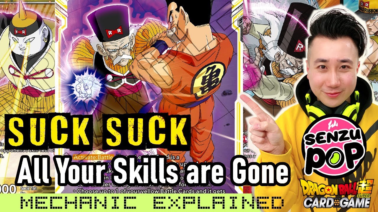 New Yellow Androids Mechanic Explained - Dragon Ball Super Card Game ...